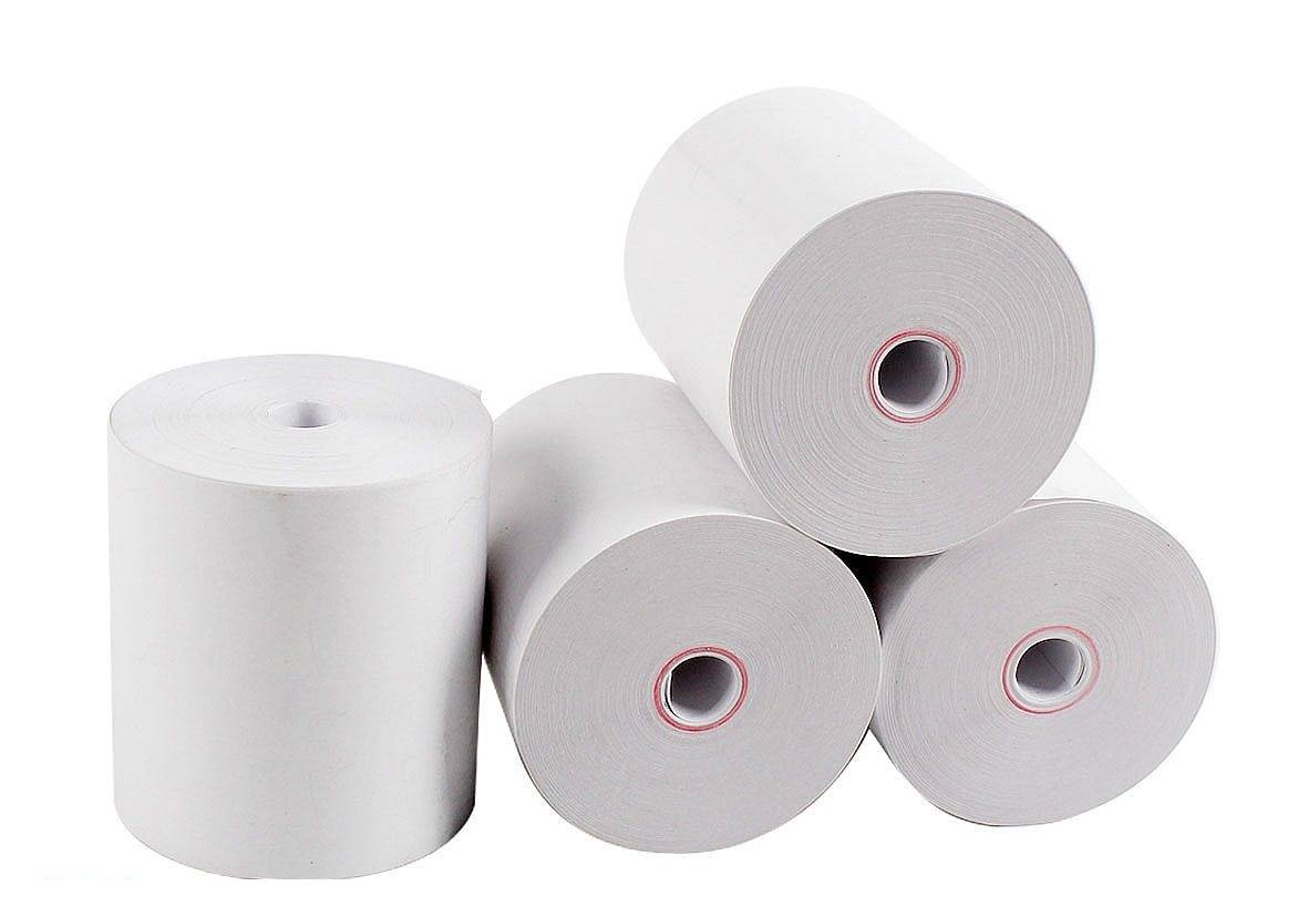 Coreless Thermal Paper Roll 80mm 60mm 100 Rolls box BPA Free Non